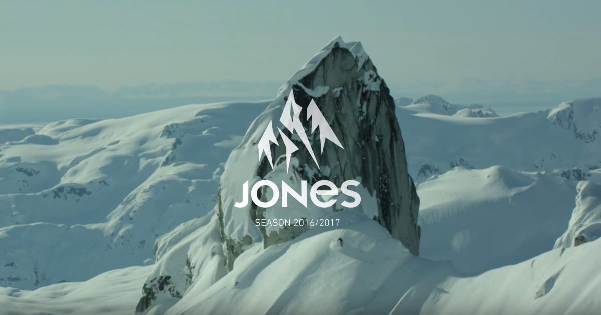 JONES SNOWBOARDS 動画公開 | Jones Snowboards 公式